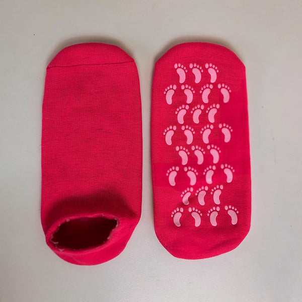 Terry Gel Moisturizing Socks – Ultra-Soft Reusable Booties for Dry Fee ...