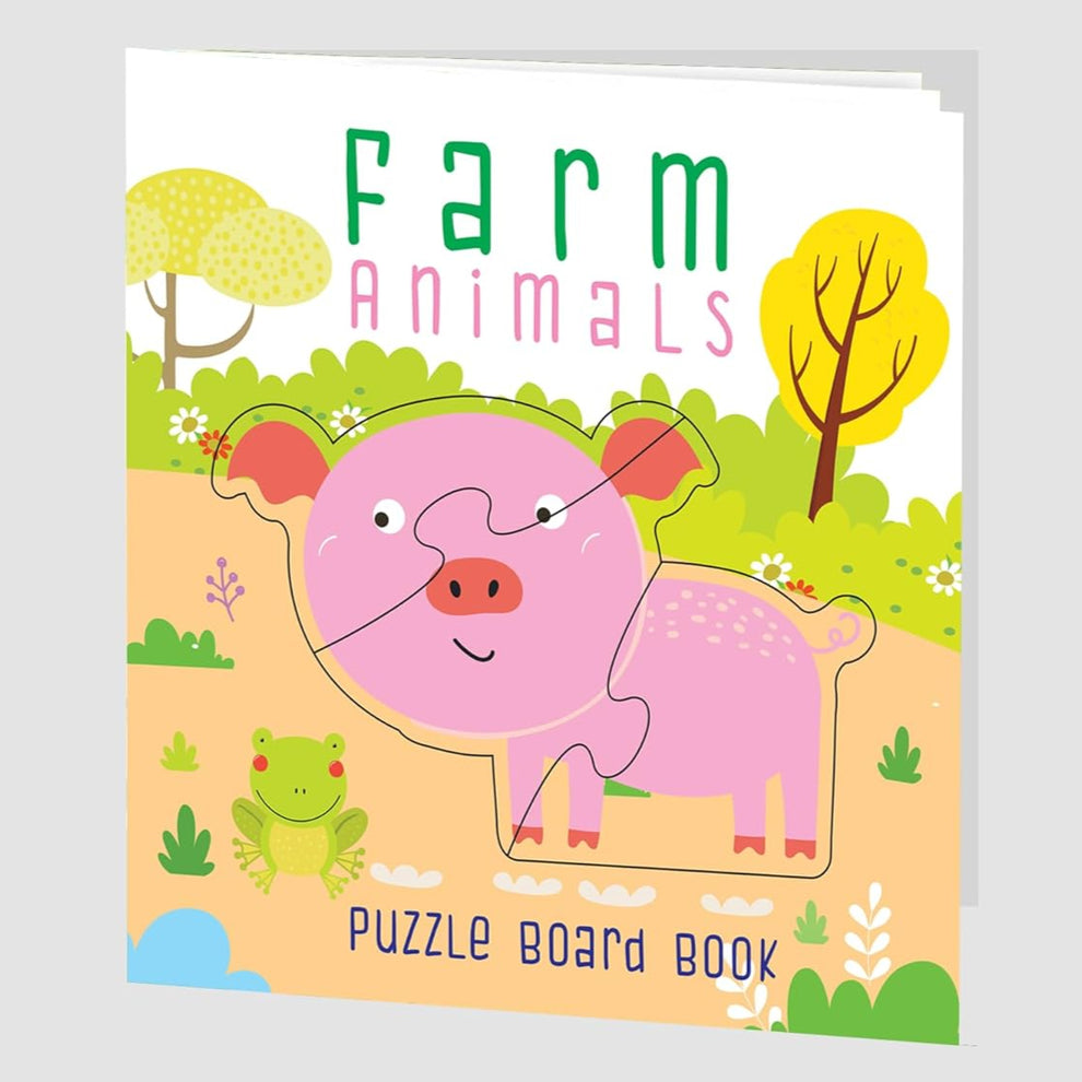 Farm Animals Puzzle Board Book – PiK A BOO