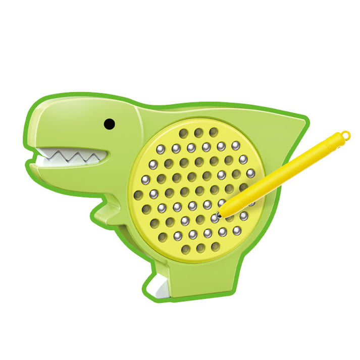 Dino Magnetic Drawing Keychain – Montessori Fidget Toy – PiK A BOO