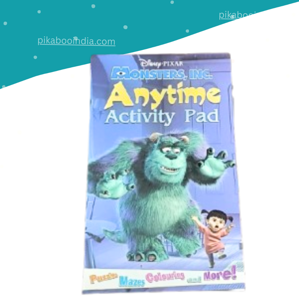 Disney Pixar Monsters, Inc Anytime Activity Pad – PiK A BOO