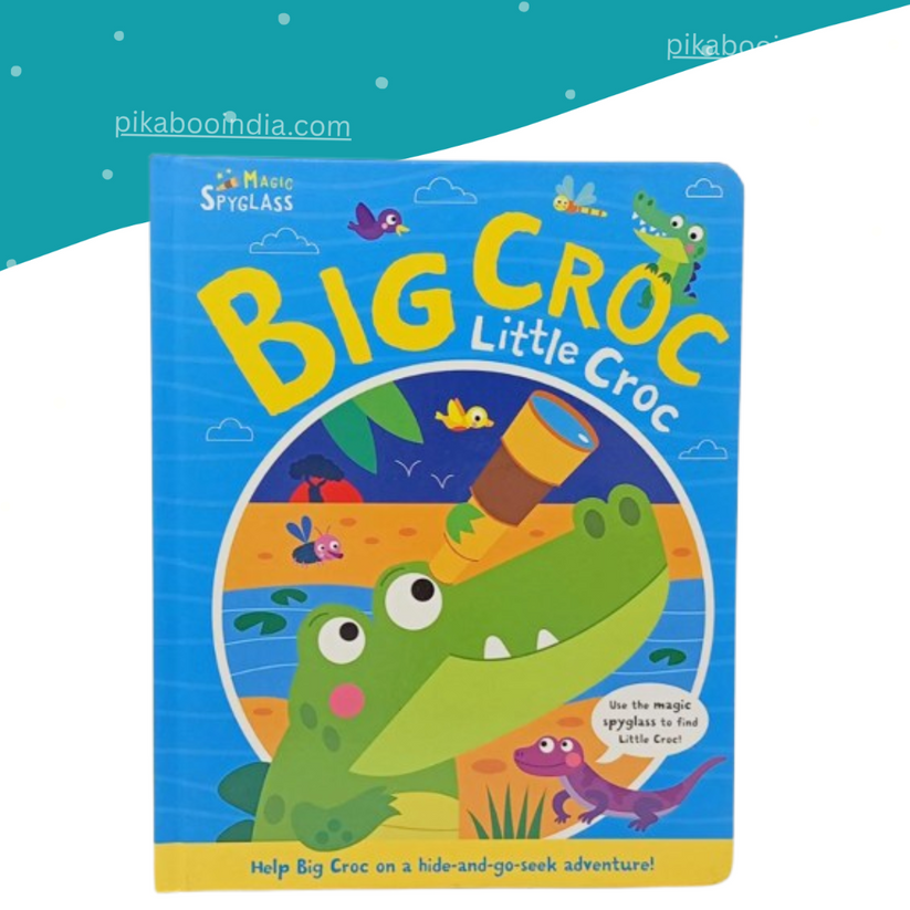 Seek and Find Searchlight: Big Croc Little Croc – PiK A BOO