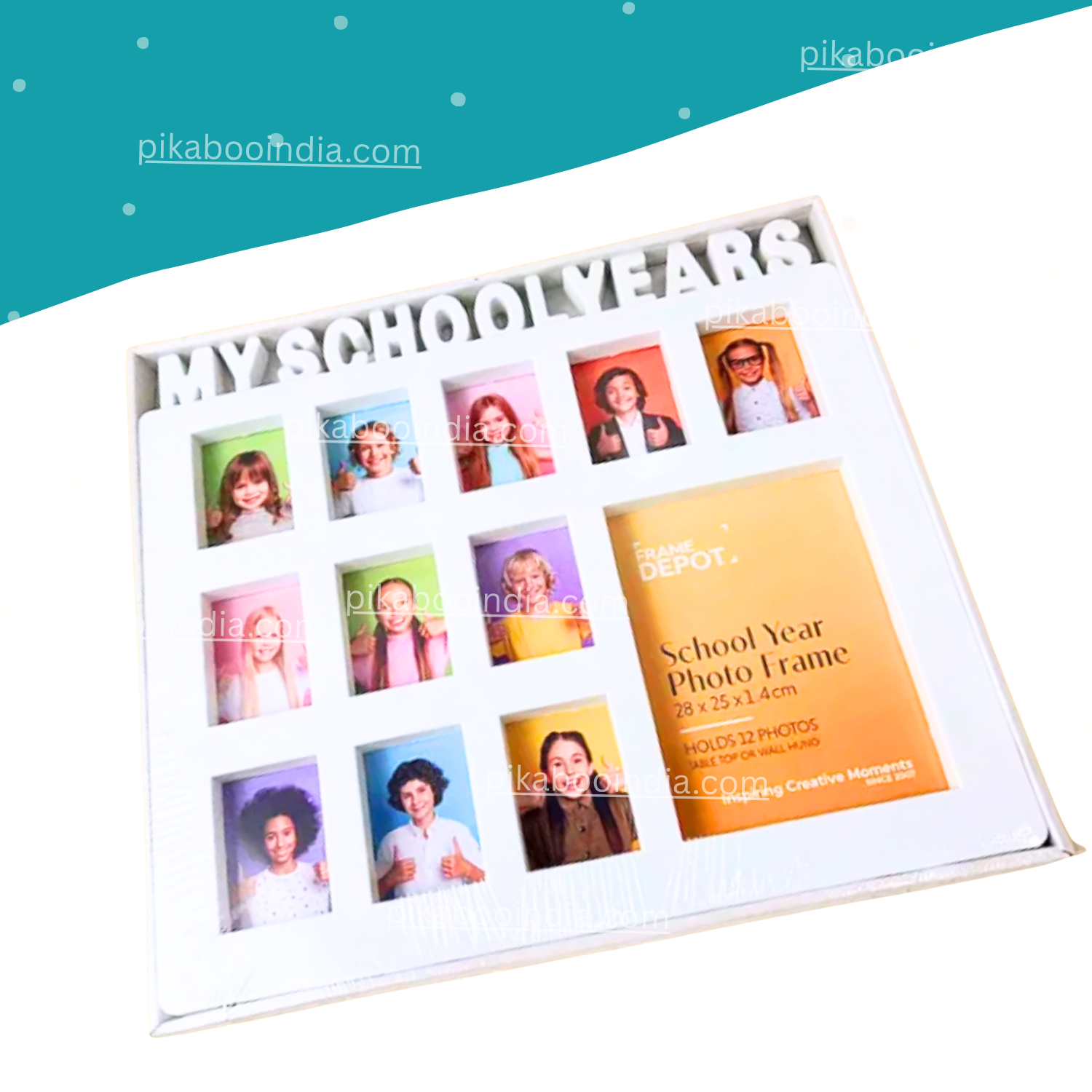 My School Days Photo Frame – Multi-Photo Display – PiK A BOO
