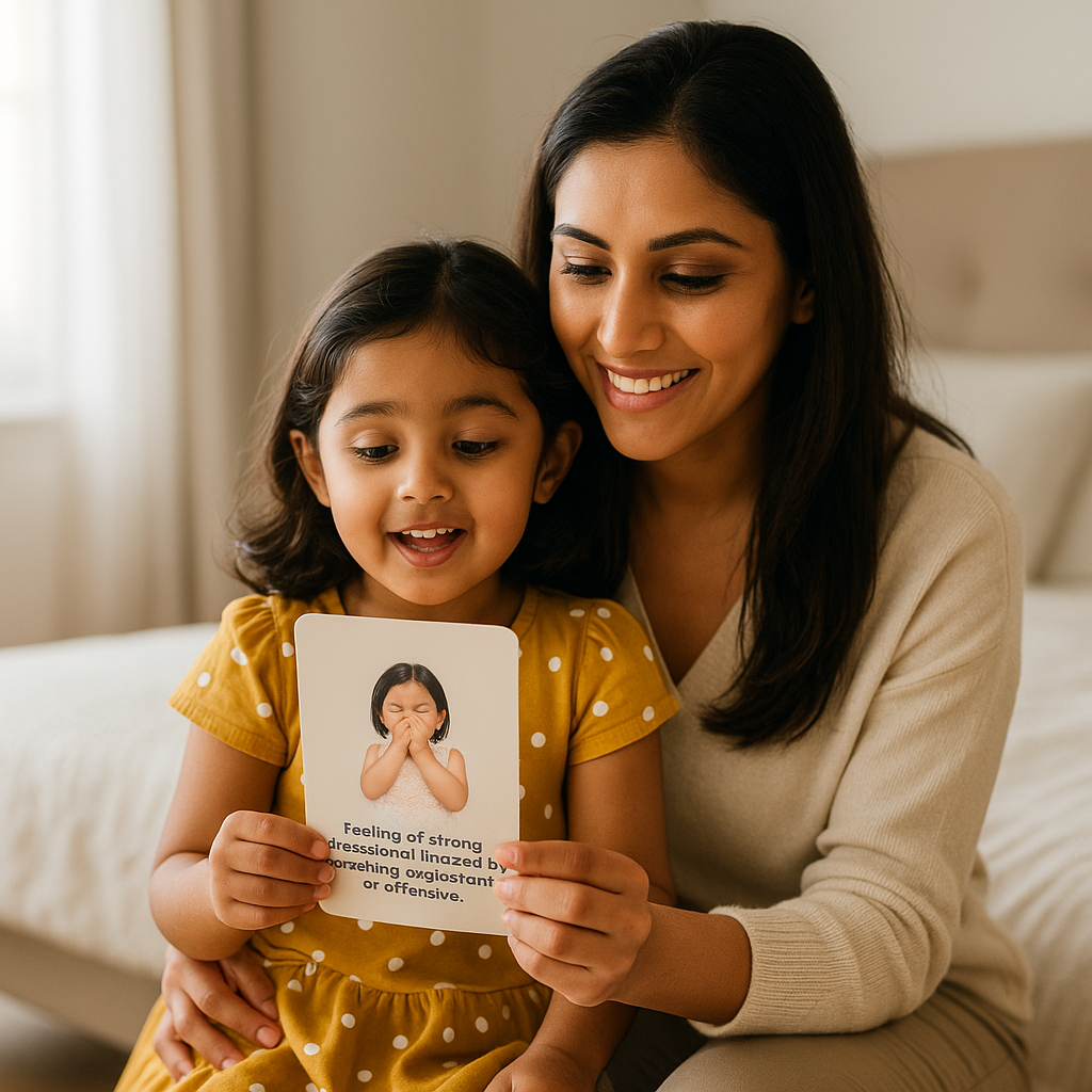 PiK A BOO Emotions & Feelings Flash Cards | Early Learning for Kids (S